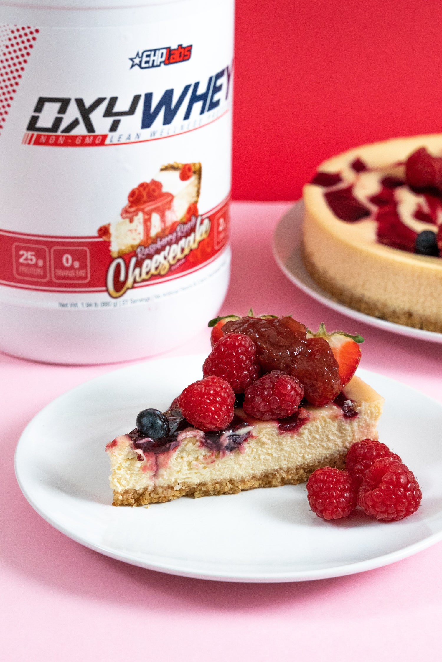 Raspberry Ripple Cheesecake – EHPlabs Australia